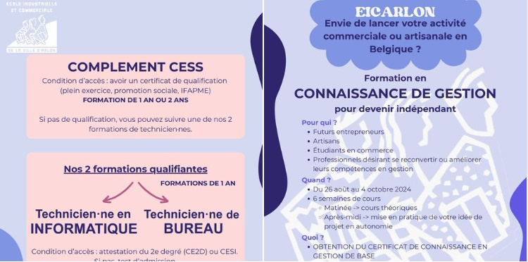 Envie de développer vos compétences ? - EICArlon → ARLEA